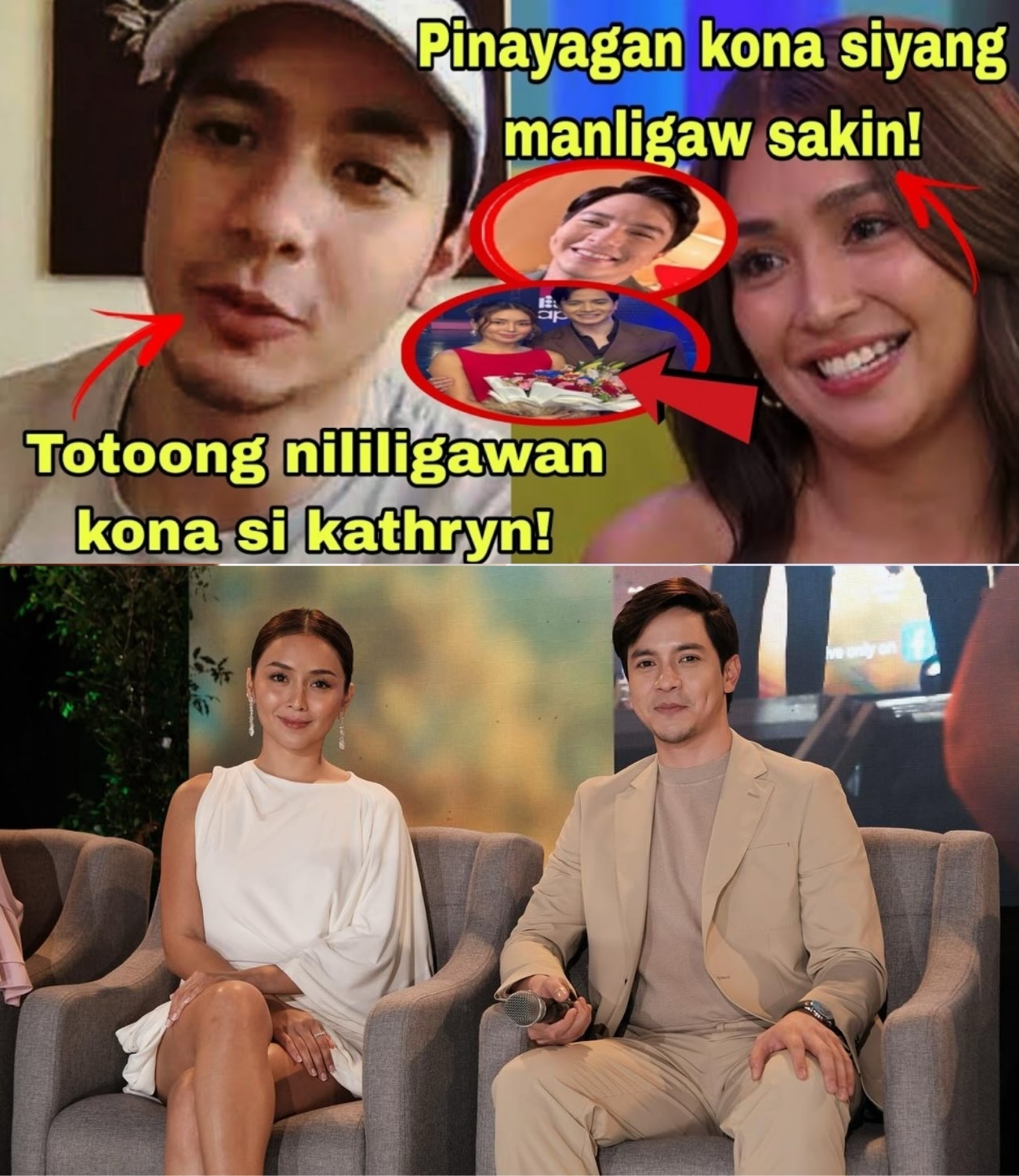 OMG! 😱 INAMIN NI KATHRYN BERNARDO NA MAHAL TALAGA SIYA NI ALDEN RICHARDS! 💖 - News