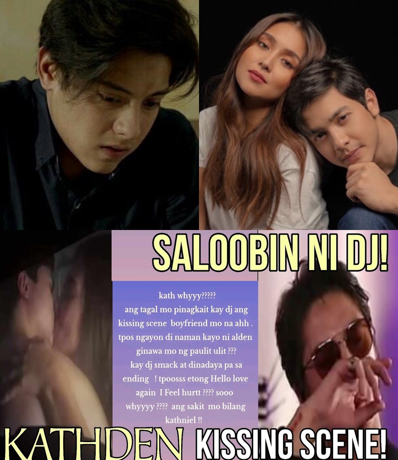 DANIEL nag labas ng SALOOBIN sa kissing scene ng kathden! • KATHNIEL ...